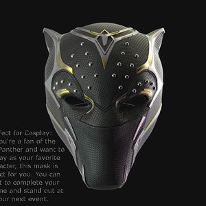 Shuri Black Panther Mask - Digital Download STL 3D Printing | Cosplay ...