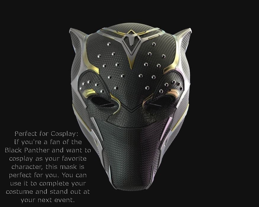 Shuri Black Panther Mask - Digital Download STL 3D Printing | Cosplay ...