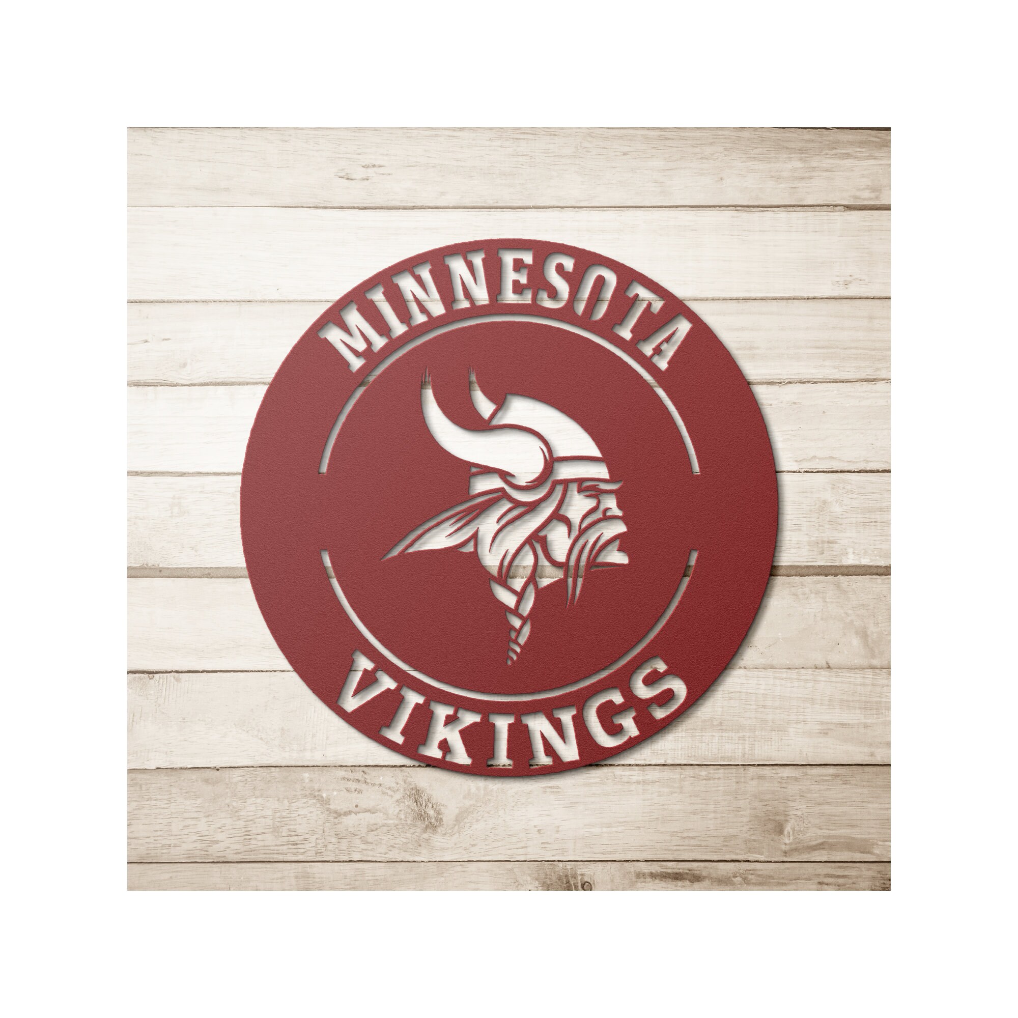Minnesota Vikings Metal Sign - Etsy