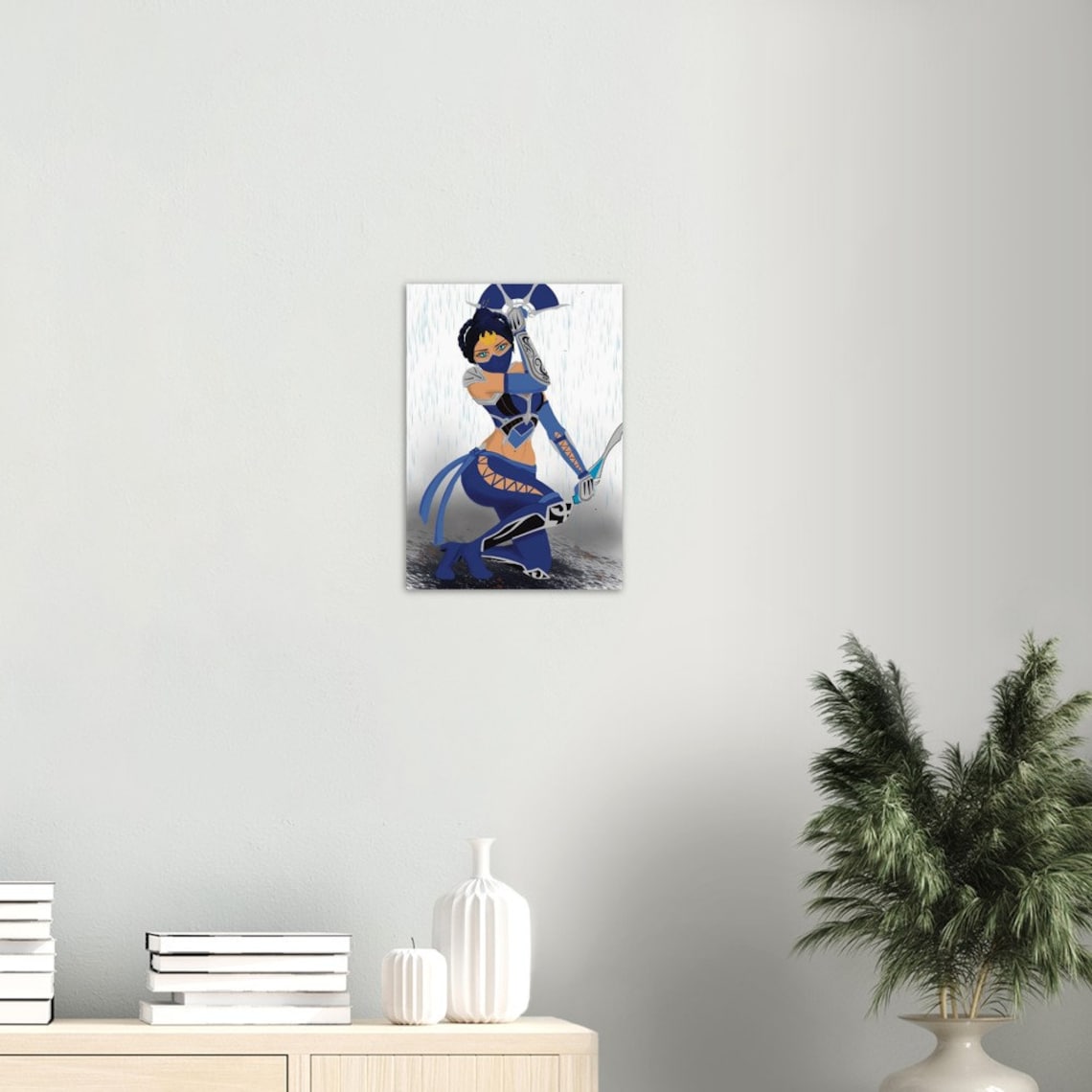 Mortal Kombat Princess Kitana Premium Matte Paper Poster - Etsy