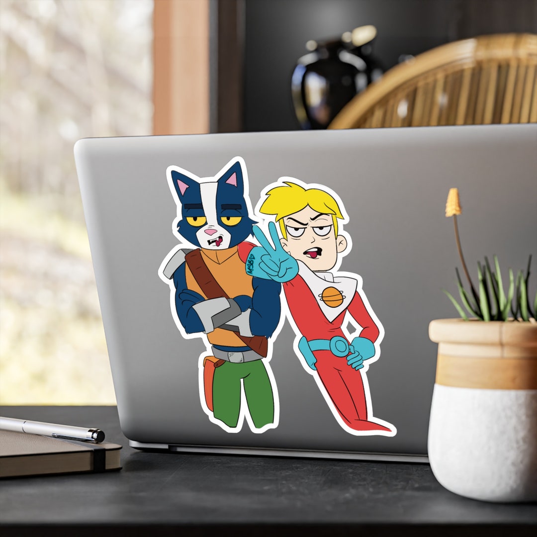 Final Space Sticker | Gary and Avocato Kiss-cut Vinyl Decals - Etsy