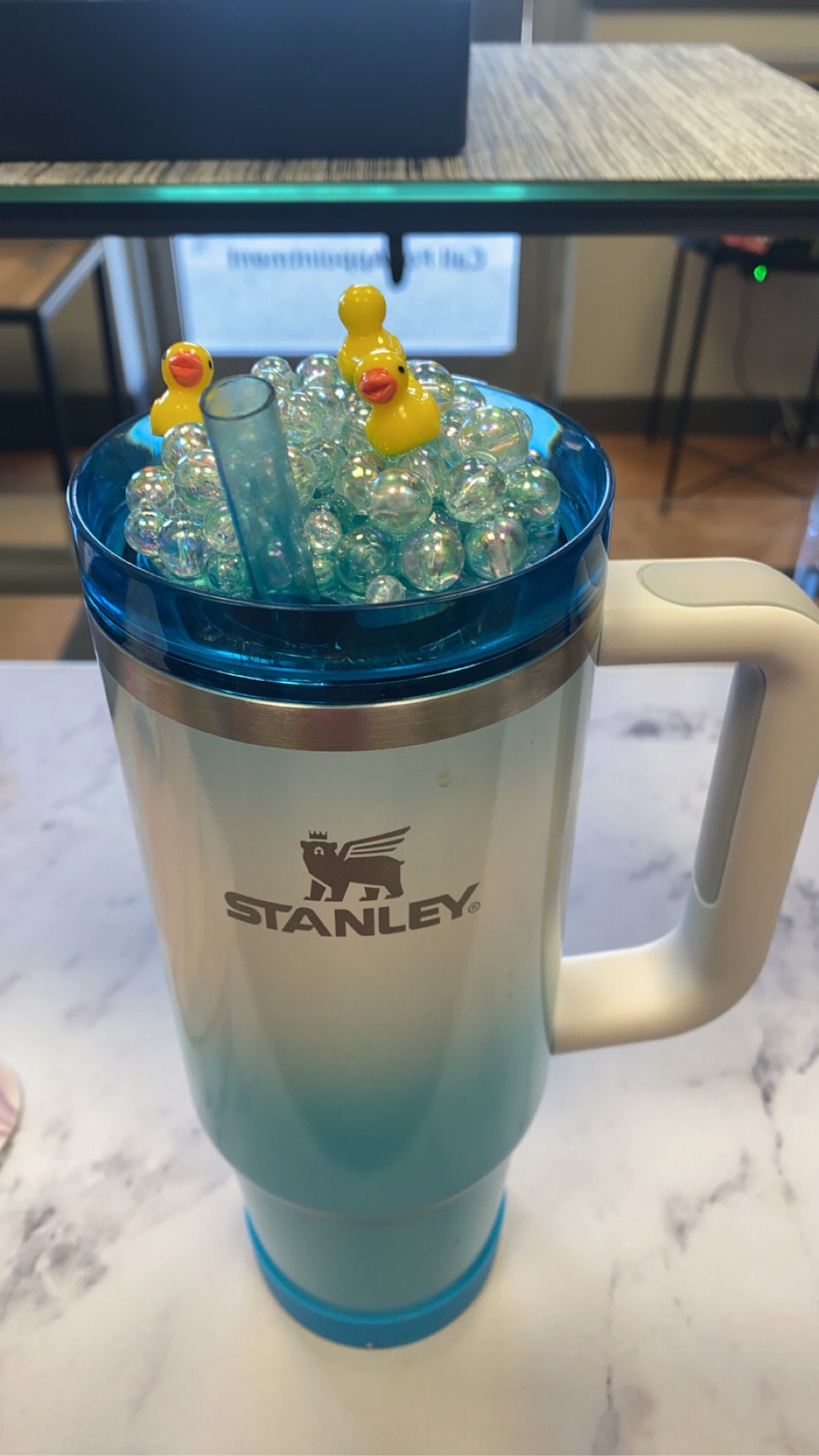 Custom Ducky Stanley Tumbler Lid Topper - Etsy