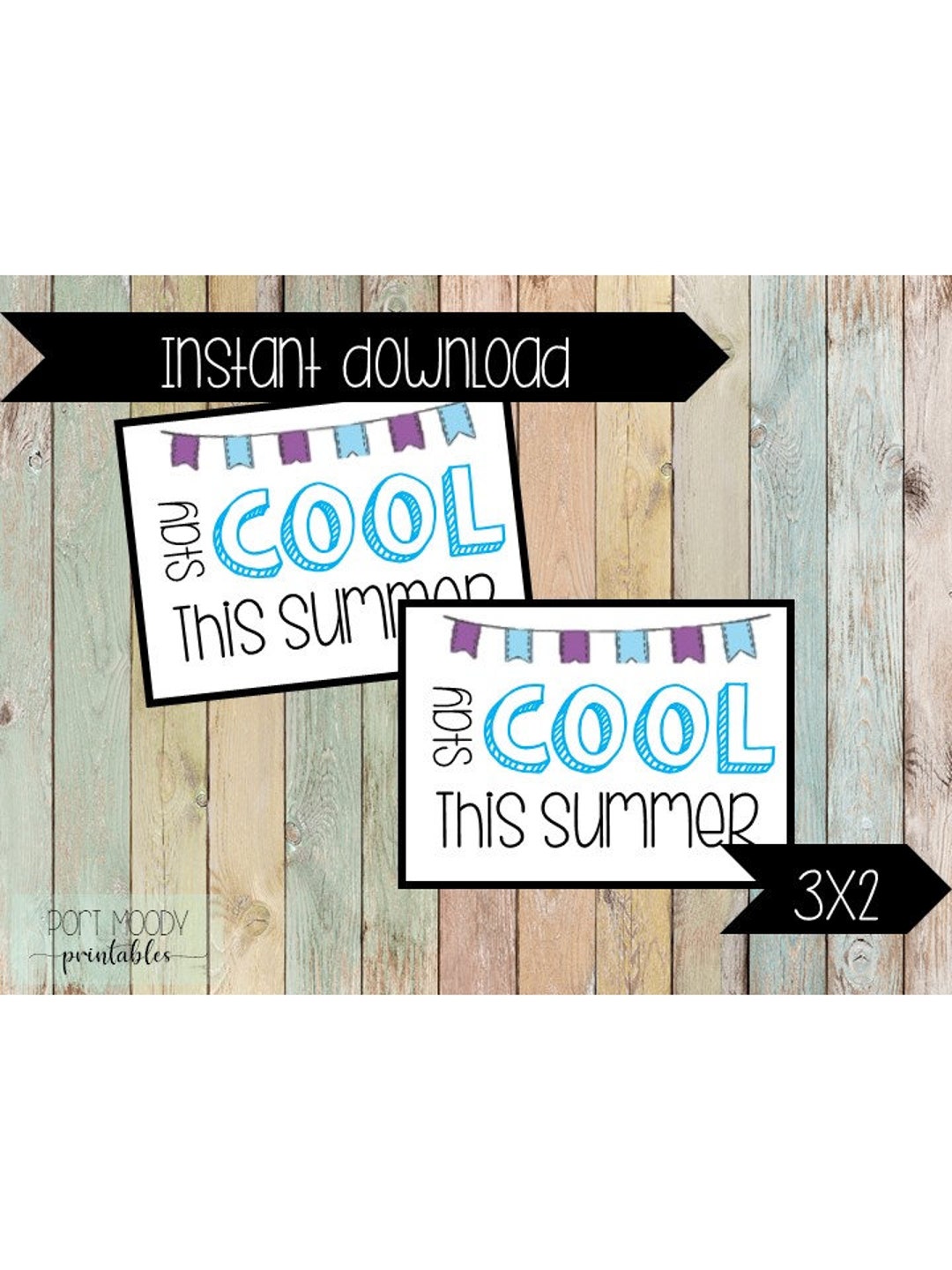 Stay Cool This Summer Printable