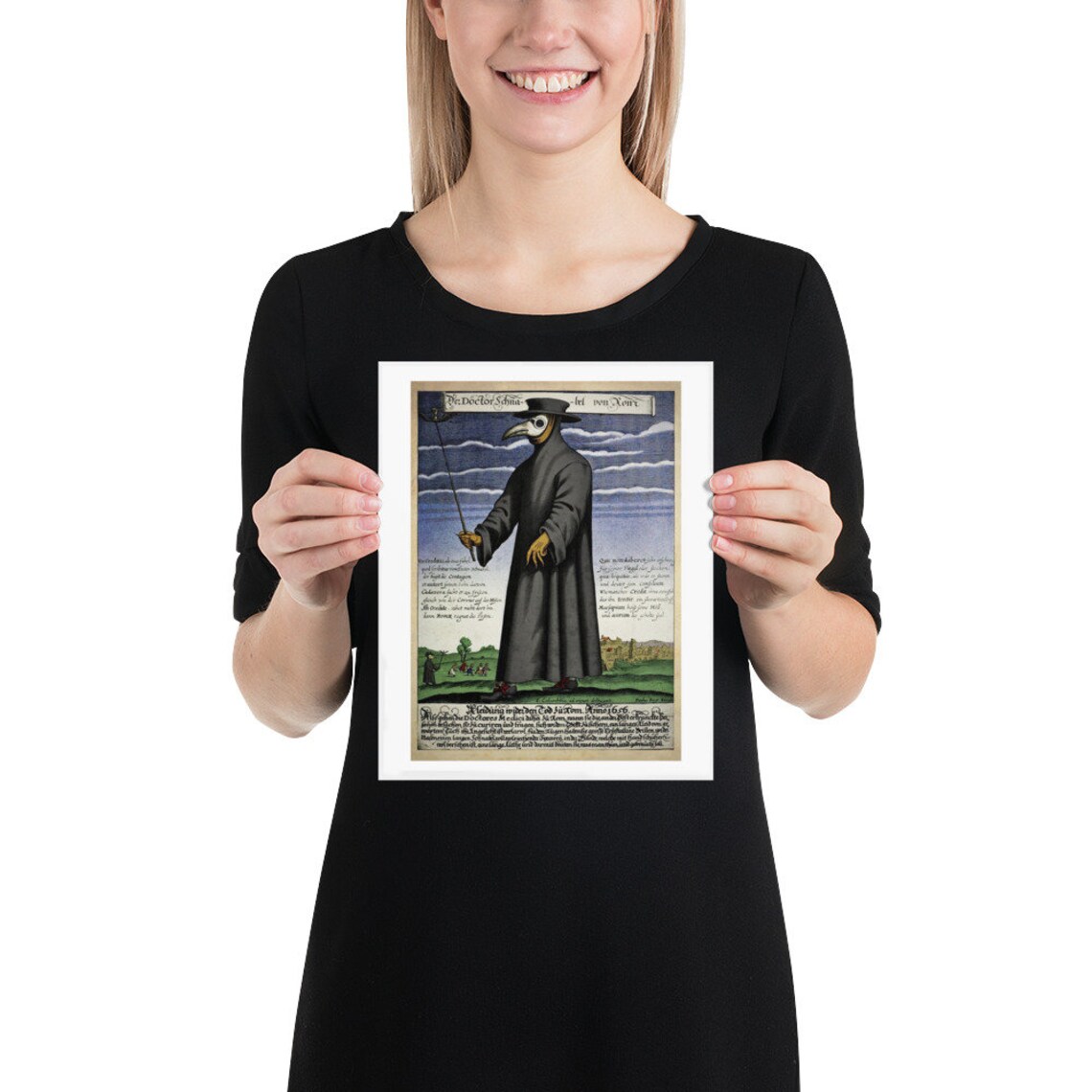 Doctor Schnabel dr Beak a Plague Doctor in Rome Published - Etsy