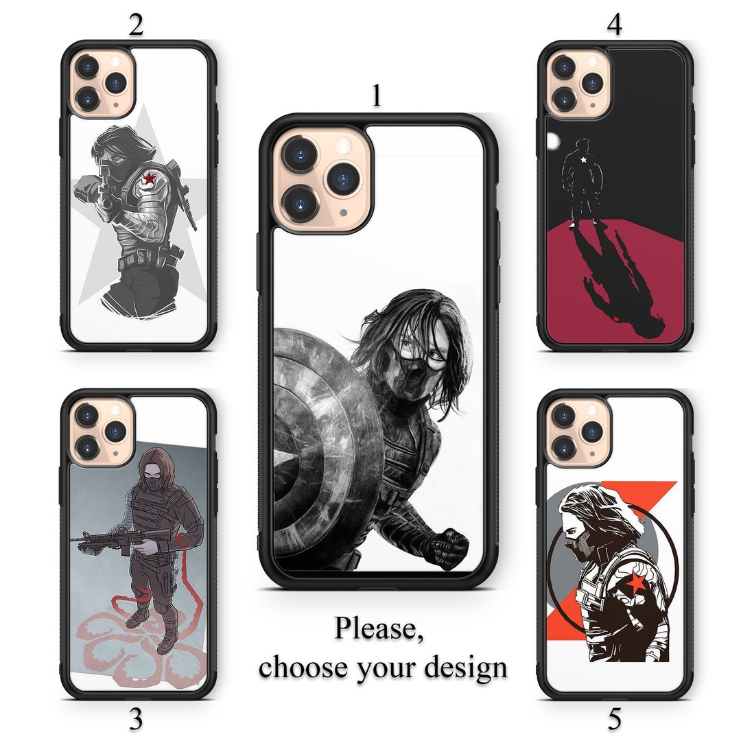 Bucky iPhone 14 Pro Max Case Marvel Galaxy S23 Ultra Case - Etsy