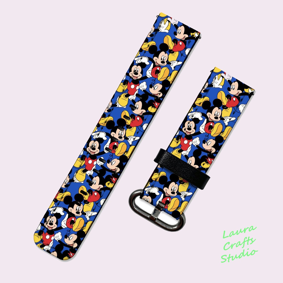 Minnie Mouse Galaxy Galaxy Watch4 Band Disney Samsung Watch 5 - Etsy