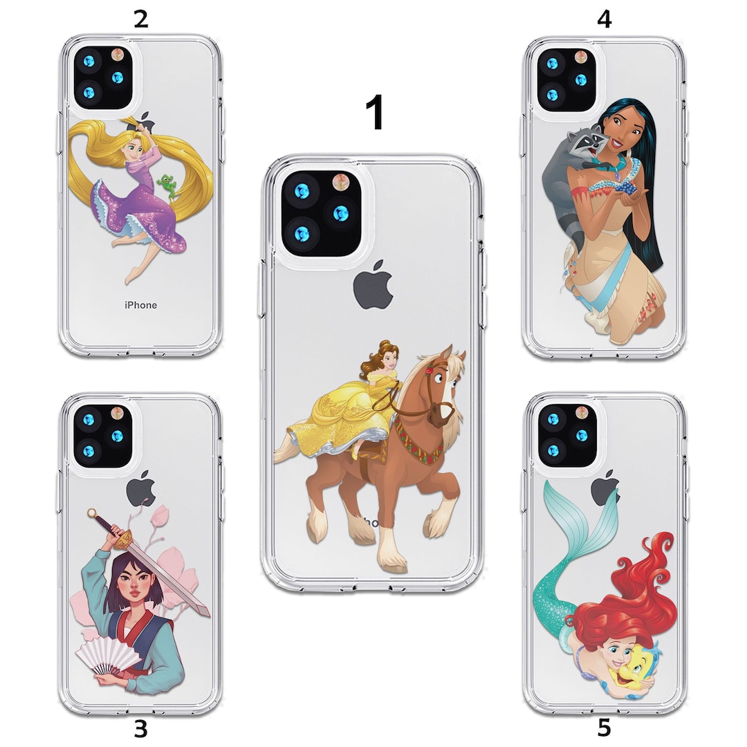 Disney Princess iPhone 15 Pro Max Case Mulan Acrylic Case Galaxy S23 ...