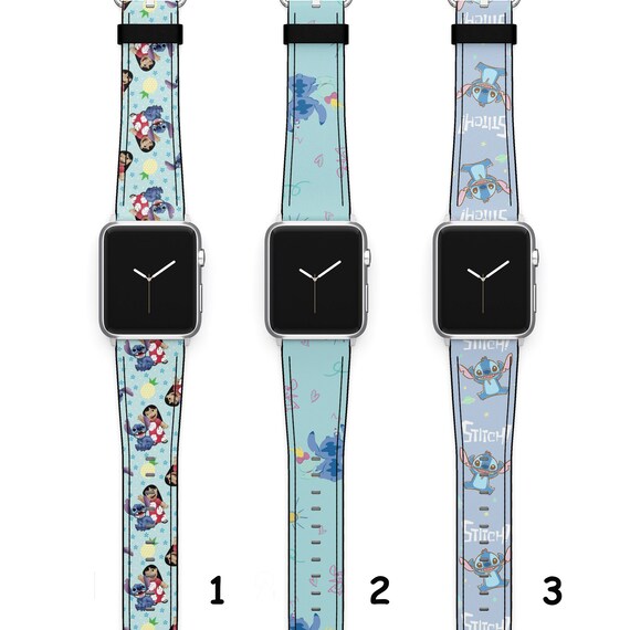 Stitch Apple Watch Band 42 Mm Iwatch Ultra Disney Iwatch Band - Etsy