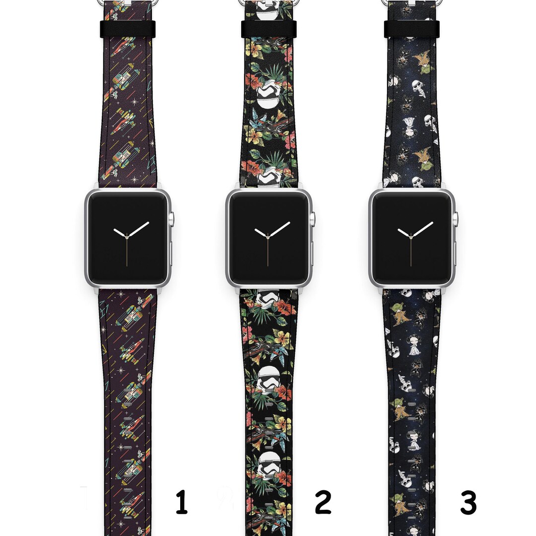 Star Wars Apple Watch Band 42 Mm Series 6 Darth Vader Iwatch Band 38 Mm ...