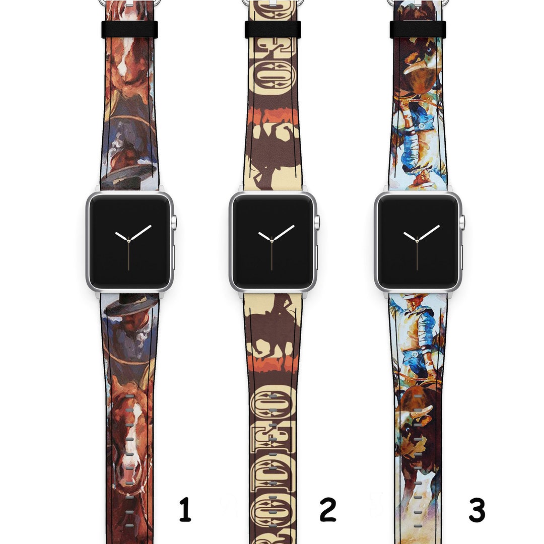 Rodeo Iwatch Band 38 Mm Series 8 Cowboy Apple Watch Band 42 Mm Iwatch ...