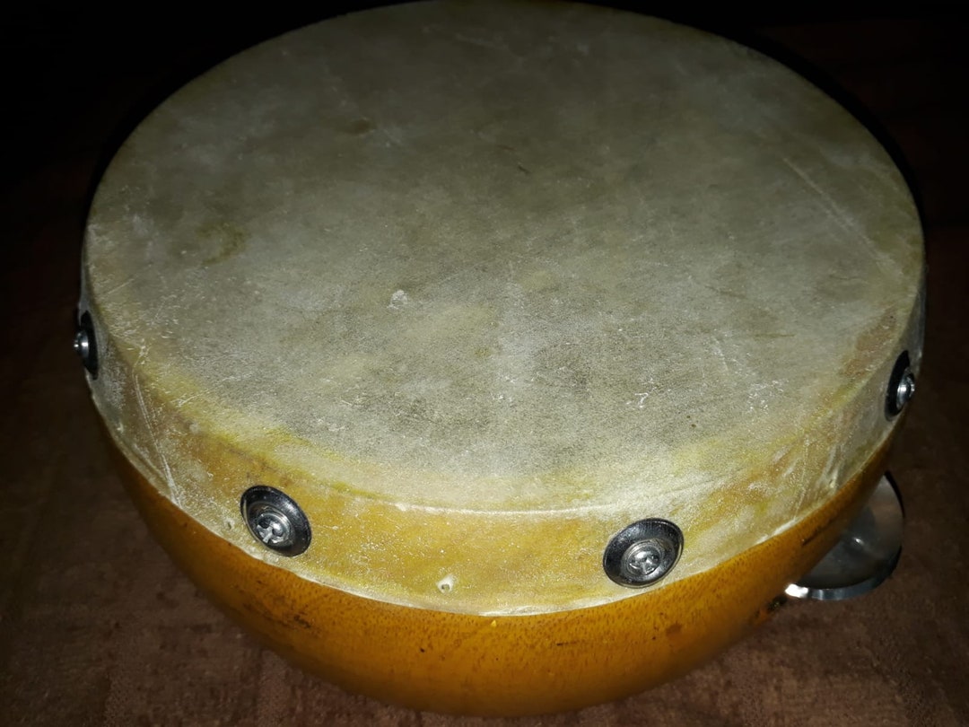 Kanjira Hand Drum: Ancient Carnatic Percussion Instrument - Etsy