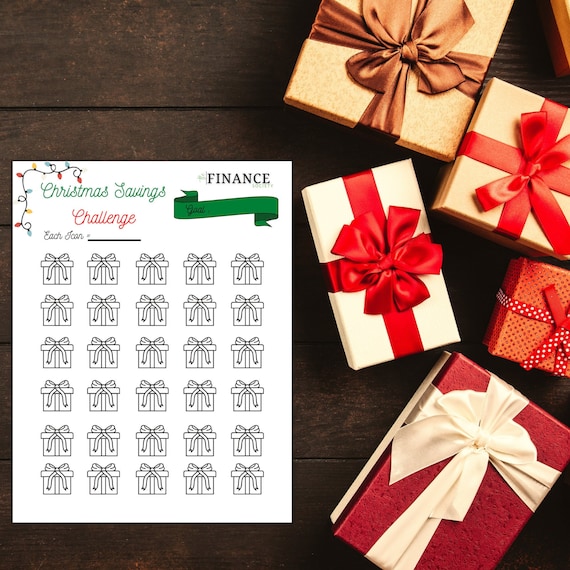 Christmas Savings Coloring Sheet Printable | Etsy