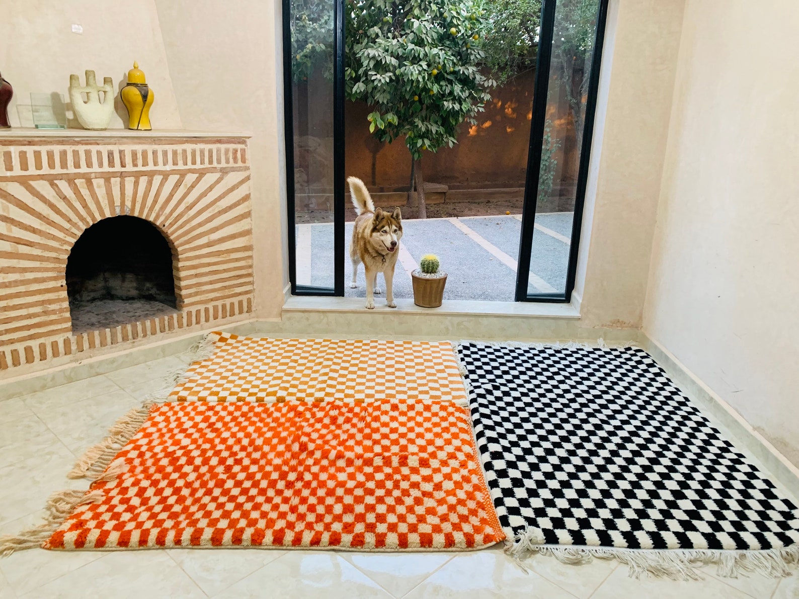 Checkered Rug checkerboard Rug Checkered Area Rug checkered - Etsy