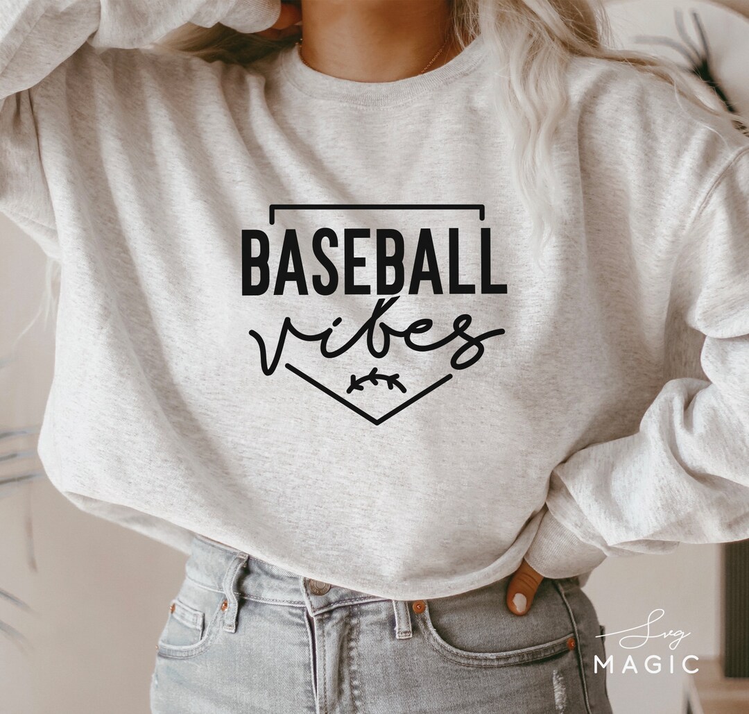 Baseball Vibes SVG, Baseball Mom Svg, Baseball Svg, Baseball Shirt Svg ...