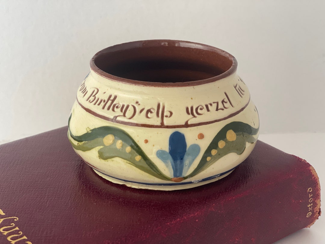 Aller Vale Torquay Pottery Motto Ware Sugar Bowl ‘help Yersel Tae the ...
