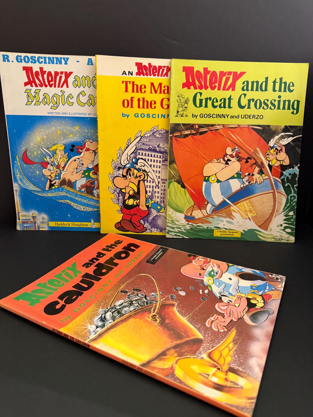 Vintage Asterix Books - Set of 4, Circa 1980’s - Etsy
