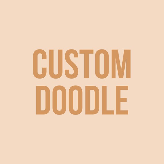 CUSTOM DOODLE - Etsy