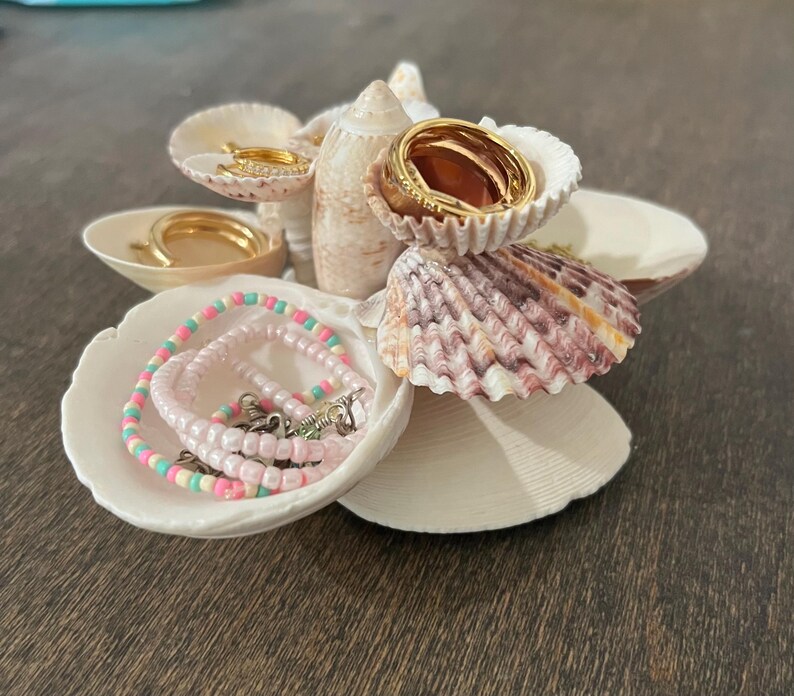 Shell Mermaid Jewelry Stand - Etsy