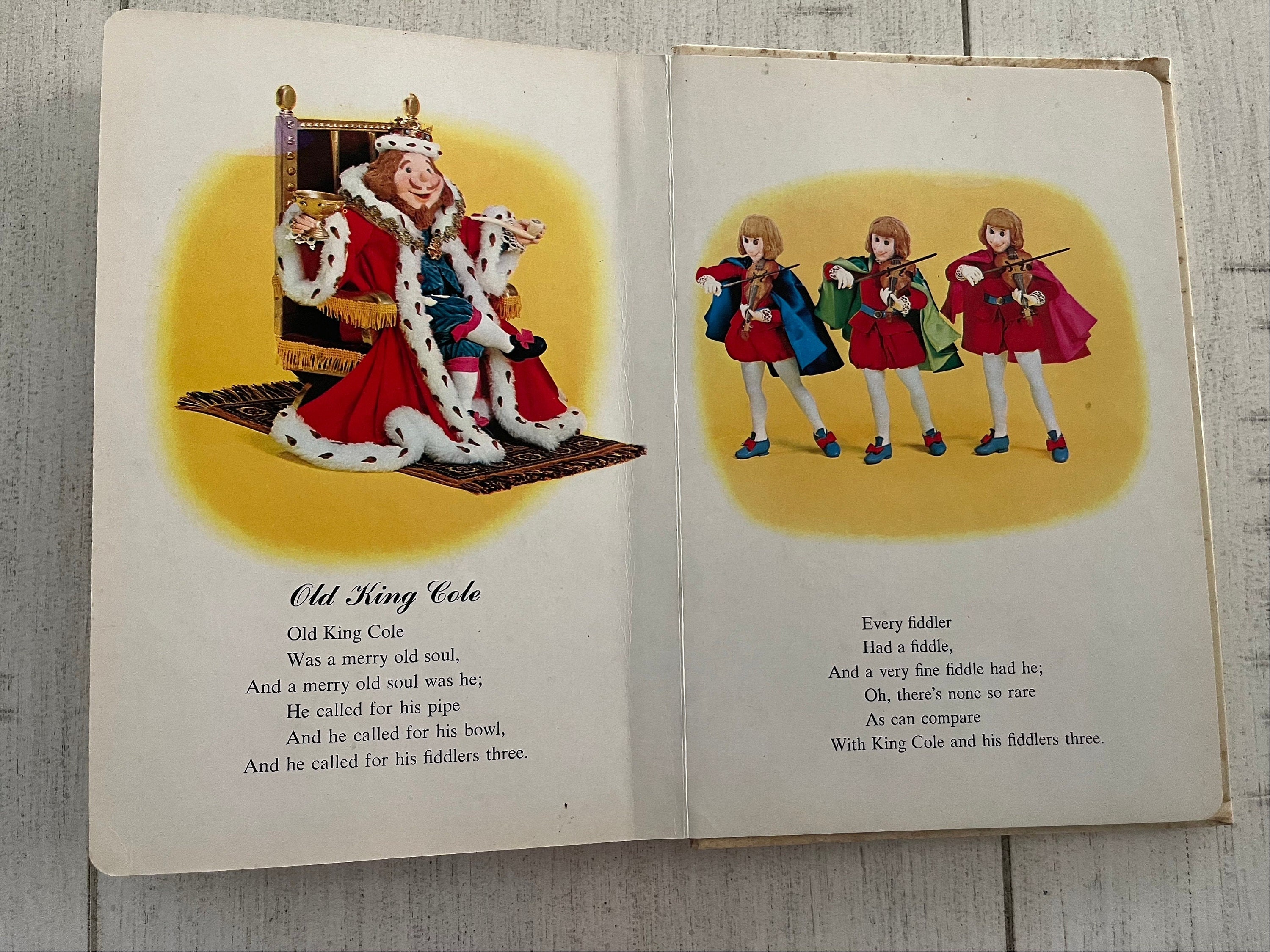 Mother Goose A Puppet Storybook / 1969 / My Personal Childhood Nursery ...