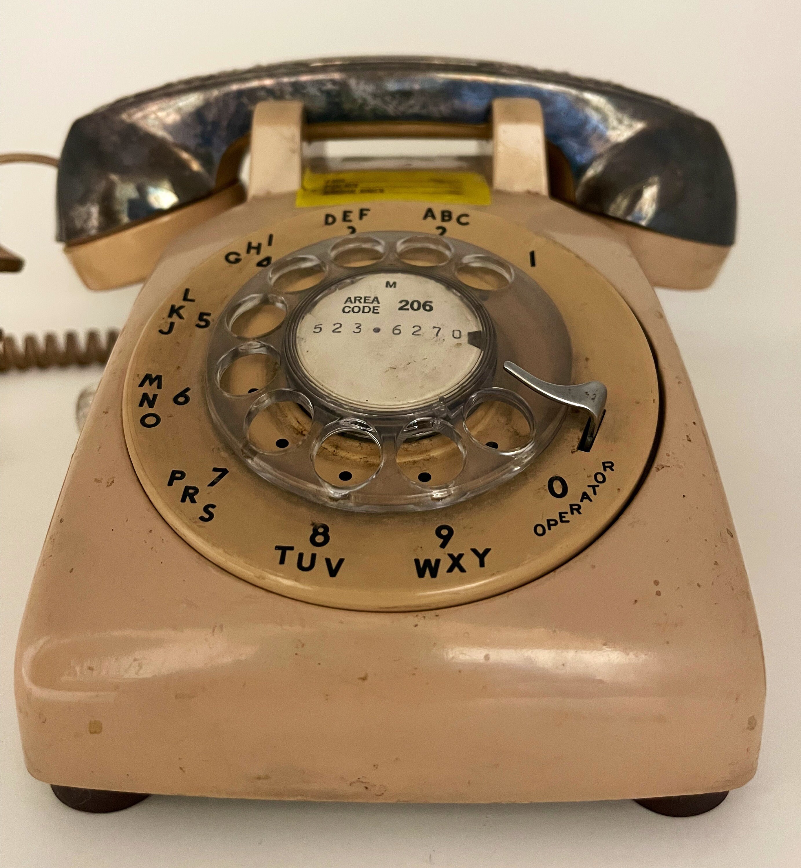 Bell System Western Electric Vintage Desk Phone With Rotary Dial and ...