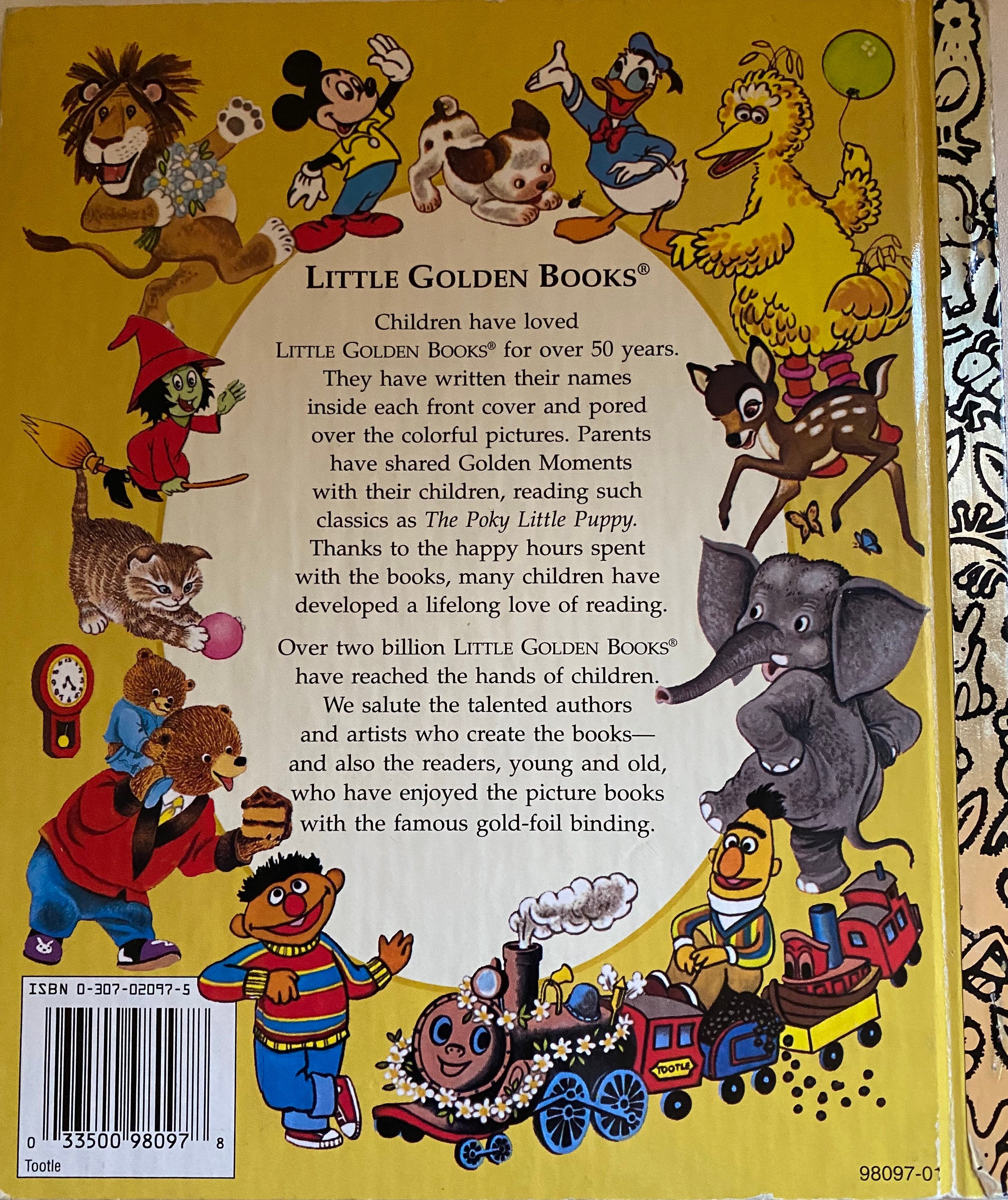 Tootle Little Golden Book Vintage Book / Children's Book / 1973 / Gold ...