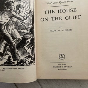 The House on the Cliff by Franklin W. Dixon / 1927 Vintage Book ...