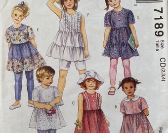 Uncut Mccall's Sewing Pattern 6947 Children's and - Etsy