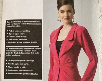 Uncut Vogue Sewing Pattern Claire Shaeffer's Custom - Etsy