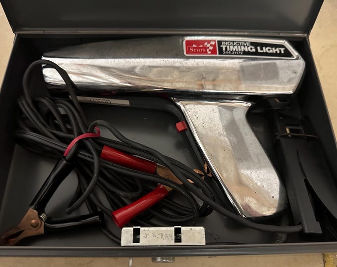Sears Craftsman Chrome Vintage Inductive Timing Light 12V 244.21172 ...