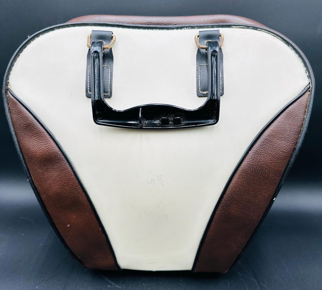 Vintage Brown Bowling Bag and AMF Amflite Magic Line Bowling Ball ...