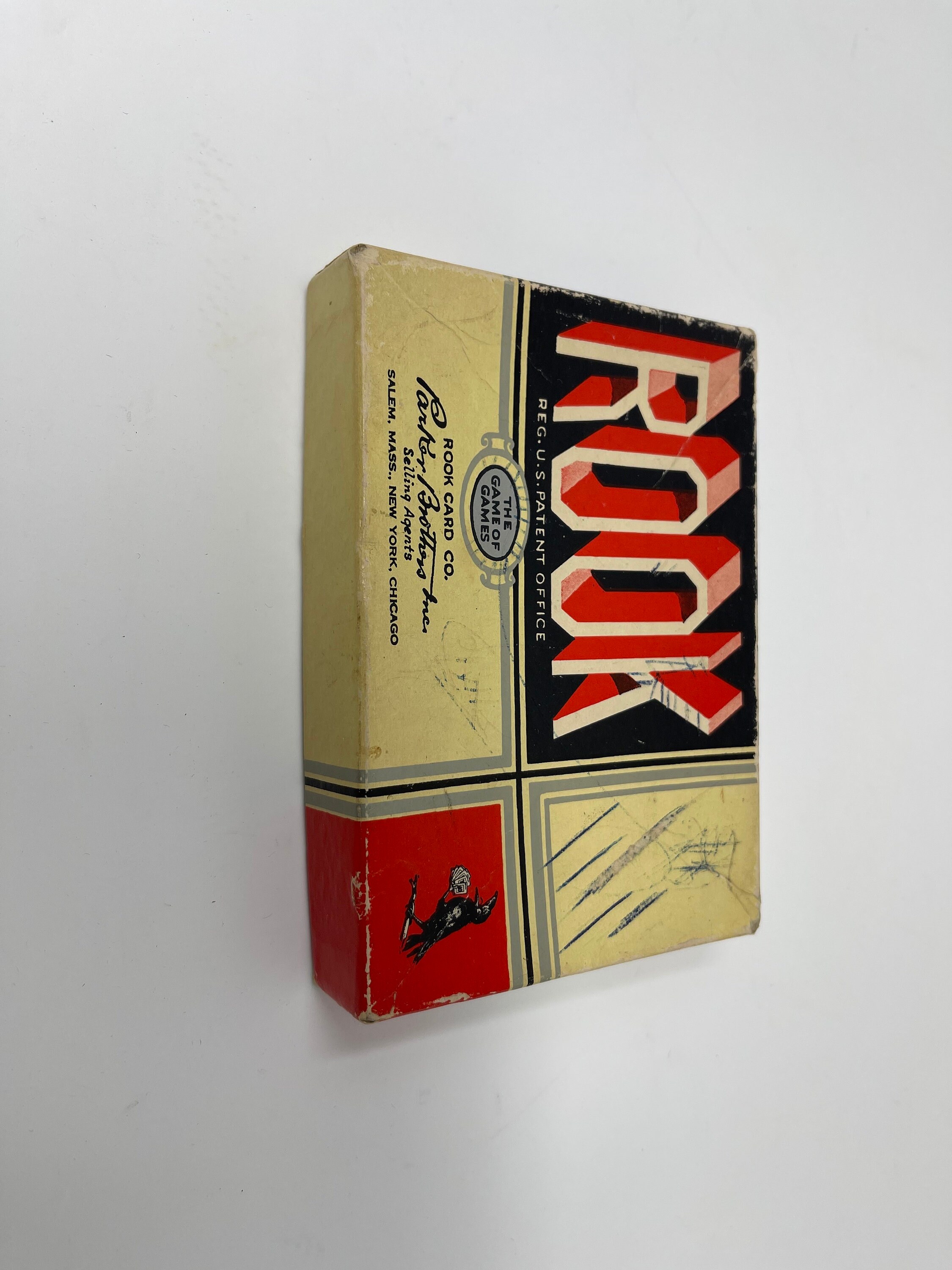 Rook Vintage Card Game 1943 / All Cards / Mixed Media Epherma 40s Game ...