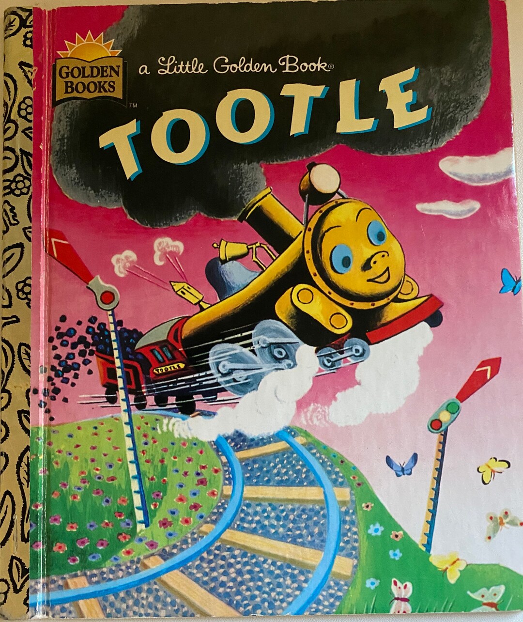 Tootle Little Golden Book Vintage Book / Children's Book / 1973 / Gold ...