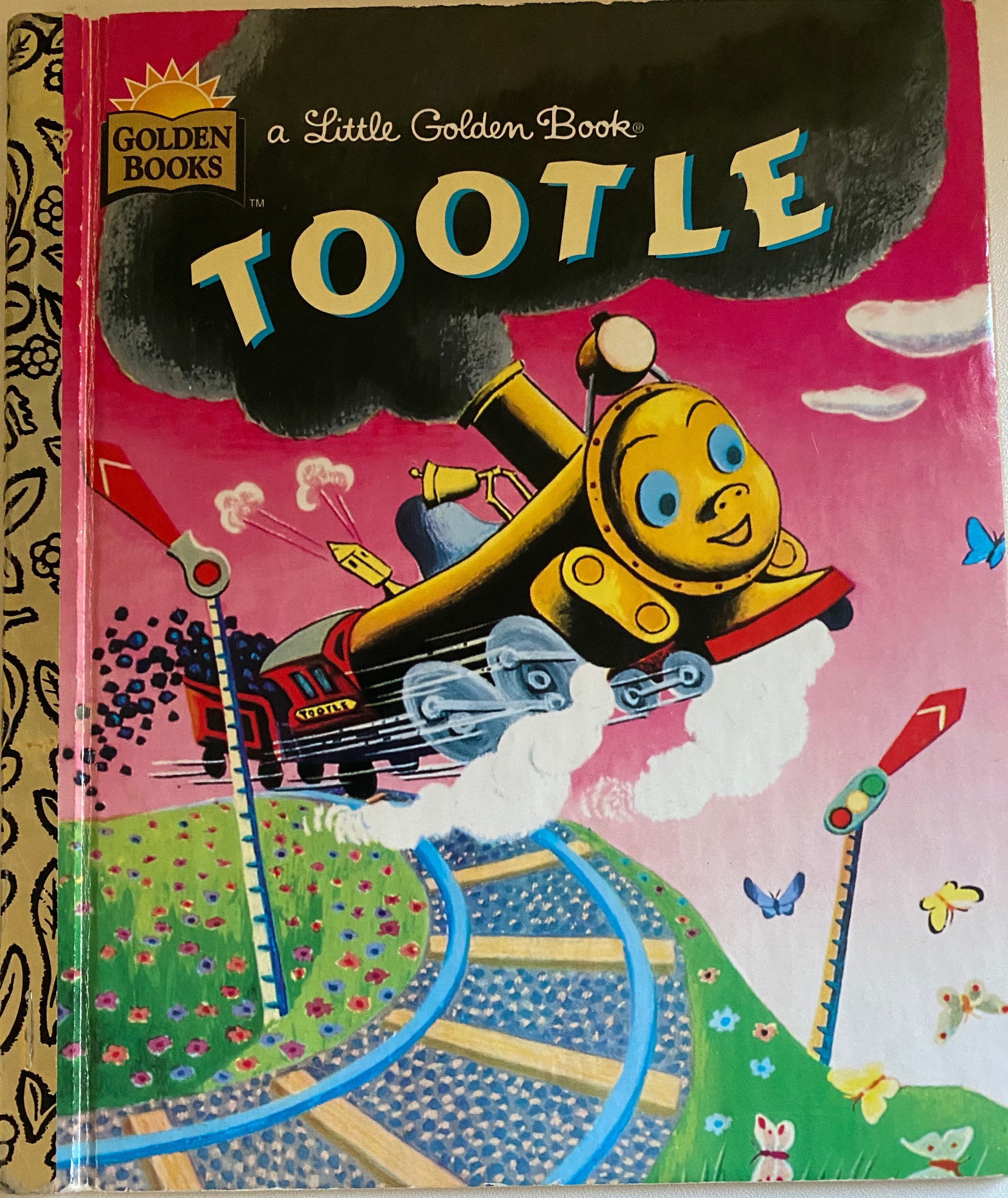 Tootle Little Golden Book Vintage Book / Children's Book / 1973 / Gold ...