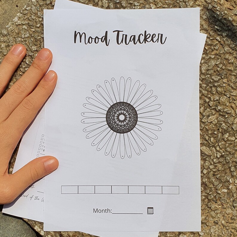 Mood Tracker Printable Bundle Pack, Instant Download, Digital Print ...