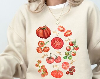 Tomato Shirt, Tomato Girl Aesthetic, Tomato Clothing, Tomato Gift for ...
