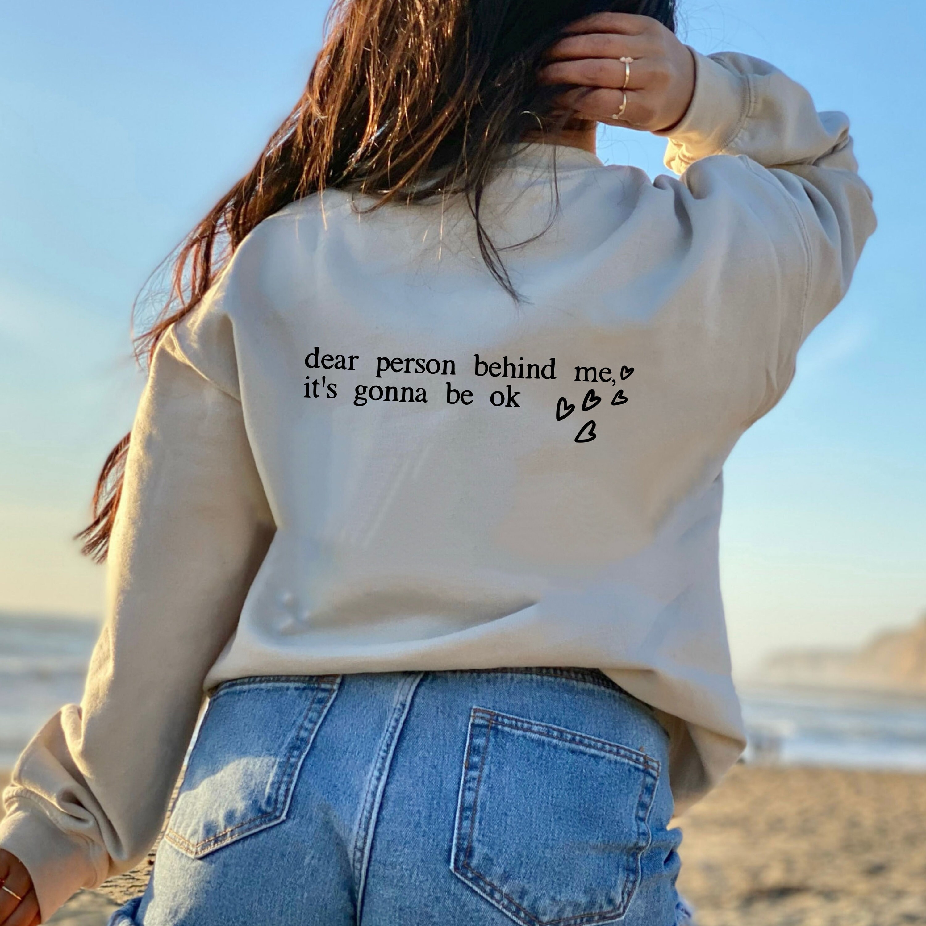 Dear Person Behind Me Hoodie Dear Person Behind Me - Etsy