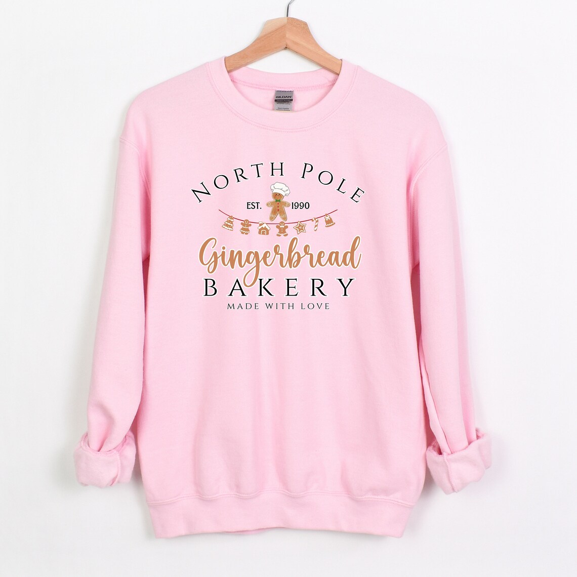 Gingerbread Sweatshirt, Gingerbread Bakery, Gingerbread Sweater ...
