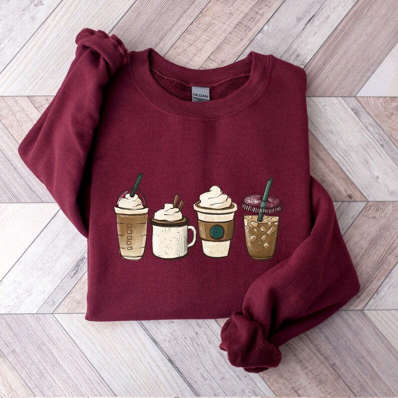 Coffee Sweatshirt, Coffee Sweater, but First Coffee, Coffee Lover Gift ...