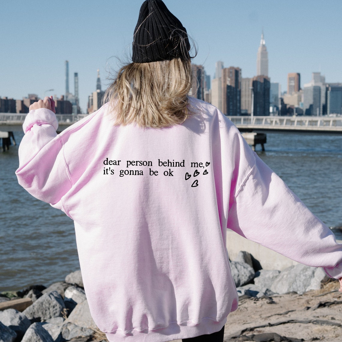 Dear Person Behind Me Hoodie Dear Person Behind Me | Etsy