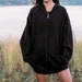 Dear Person Behind Me Zip up Hoodie, Aesthetic Oversized Sweatshirt ...