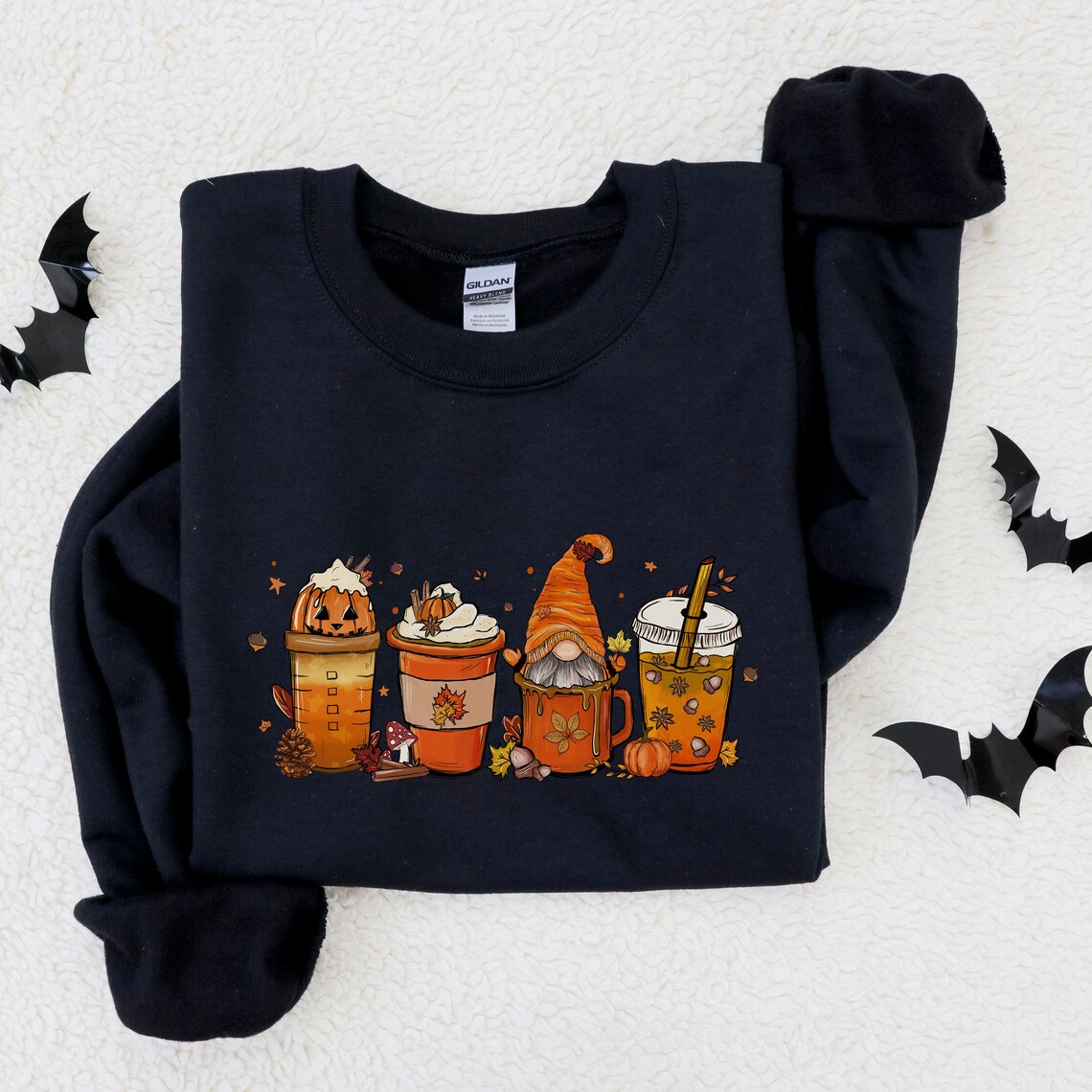 Fall Coffee Sweatshirt, Fall Sweater, Pumpkin Spice Sweatshirt, Cute ...