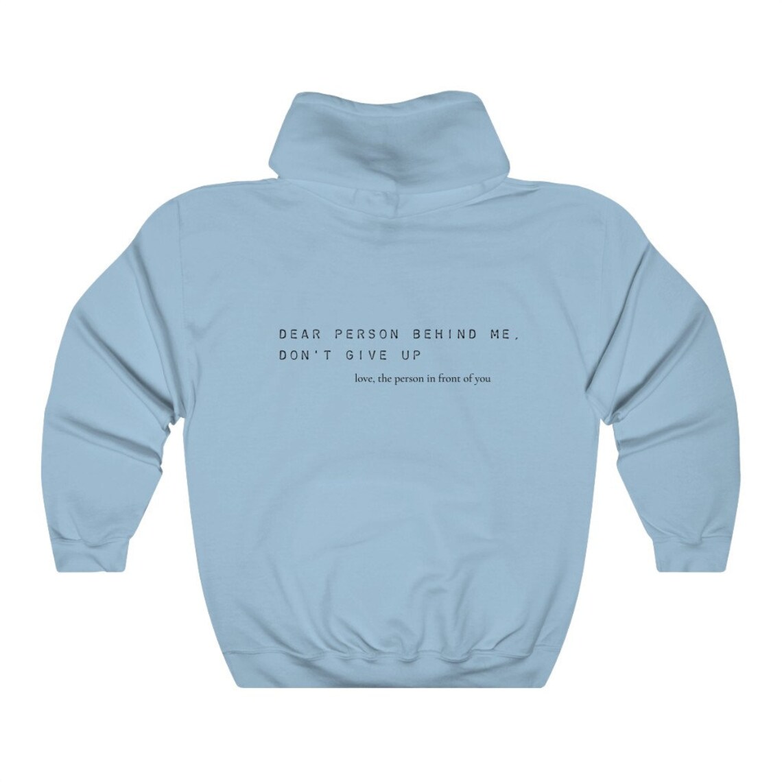 Dear Person Behind Me Hoodie, Aesthetic Oversized Sweatshirt, Person ...