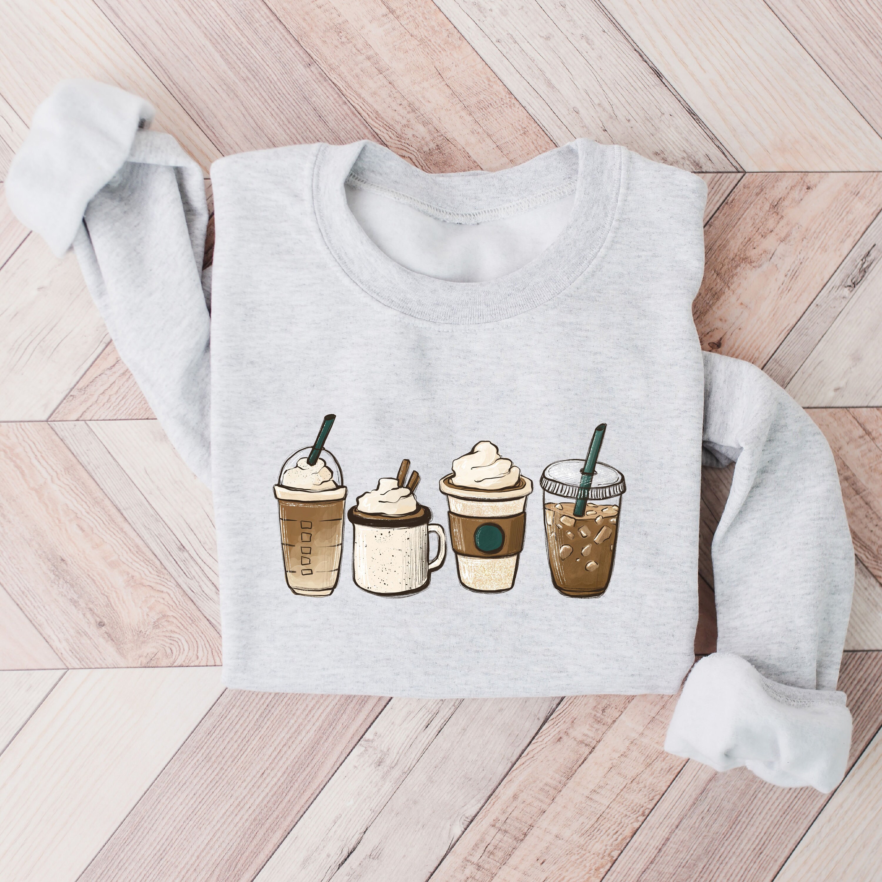 Coffee Sweatshirt, Coffee Sweater, but First Coffee, Coffee Lover Gift ...
