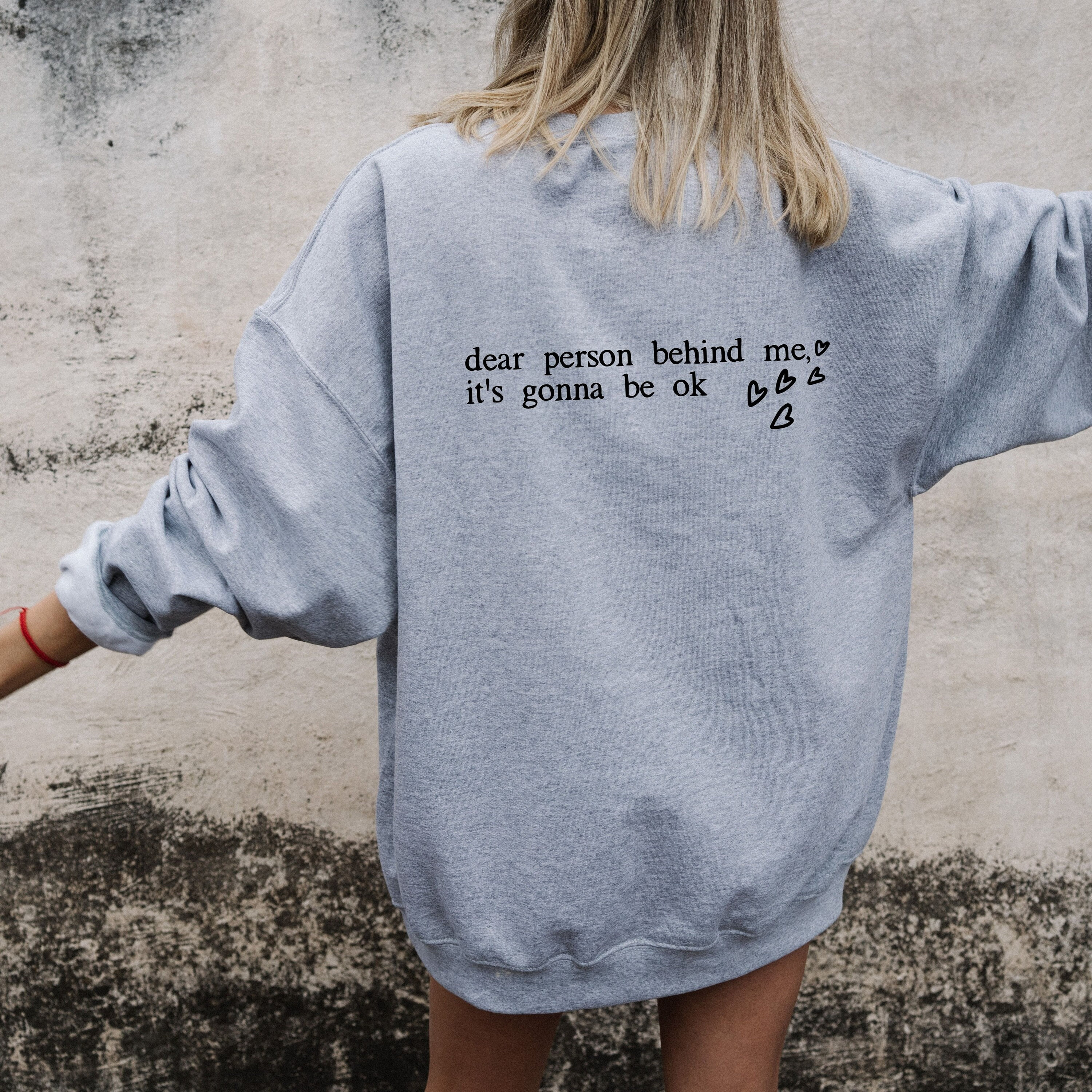 Dear Person Behind Me Hoodie Dear Person Behind Me - Etsy