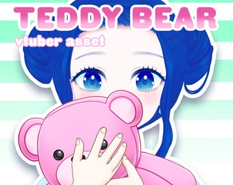 Vtuber Teddy Bear - Etsy