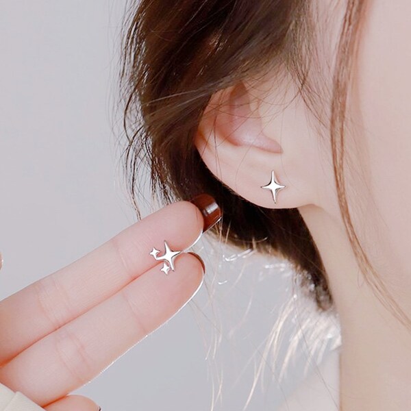 Star Shaped Studs - Etsy