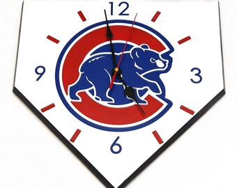 Cubs Clock - Etsy