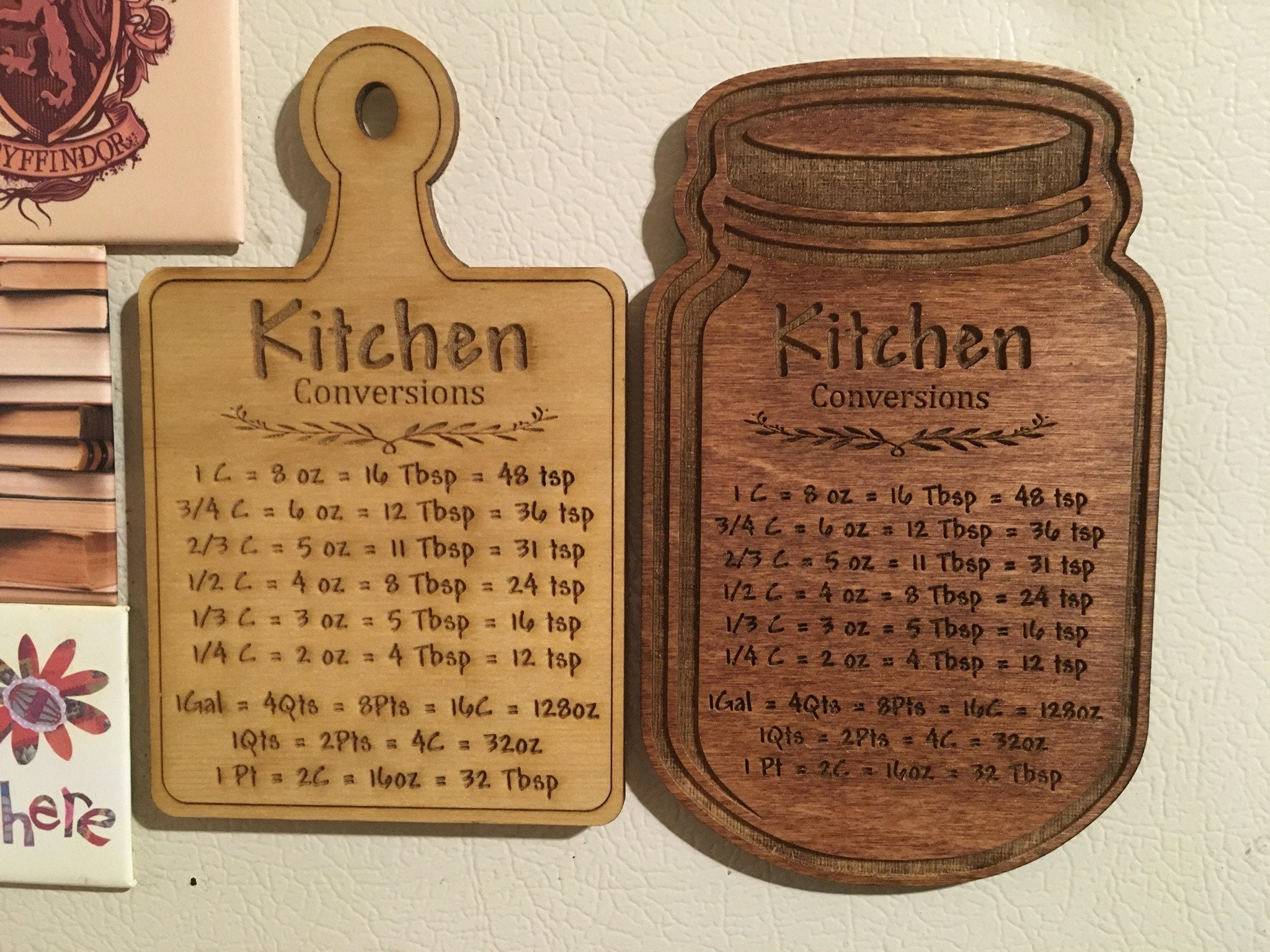 Digital File for Kitchen Conversion Magnet - Etsy