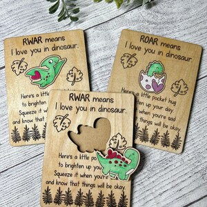 Dino Pocket Hugs - Etsy