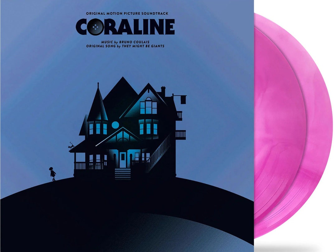 Coraline Original Soundtrack Fuchsia Galaxy Colored Vinyl LP Record ...